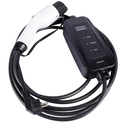 China RuiQ TA-1AC220-16 Portable DC EV Charger Level 2 3.5KW 7KW 110V-250V 5m Cable CE for sale