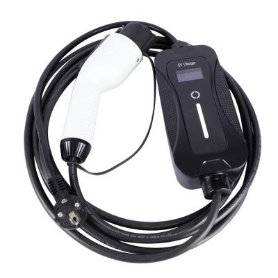China RuiQ TA-1AC220-16 Portable 16A EVSE DC Charger 3.5KW 7KW for Electric Vehicles for sale