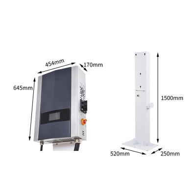China RuiQ SC07750 CCS Type 2 EVSE EV Charger 7KW to 40KW GB/T Commercial Fast Charger for sale
