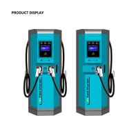China RuiQ M10 Floor-mounted EVSE EV Charger 30-120KW AC380V 50/60Hz Fast Charging Station for sale