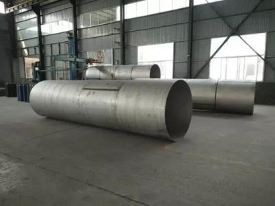 China SS Welded 630mm Stainless Steel Pipe 304 JIS S32205 Brush Polish Industrial for sale