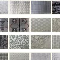 China BA 304 1x2M Water Ripple Hammered Stainless Steel Decorative Wall Panel Sheet 0.6-3.0mm for sale