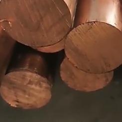 China C10200 C11000 Pure Copper Round Rod 1.0-200mm Diameter H62 H65 Grades with 99.9% Cu Content for sale