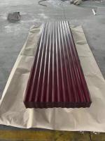 China Color PPGI Steel Roofing Sheet 0.12-0.4mm Thickness DX52D Z14 Coated Galvanized Corrugated Galvalume for sale