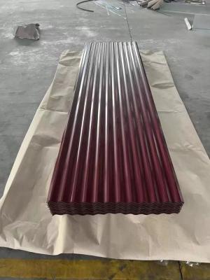 China Color PPGI Steel Roofing Sheet 0.12-0.4mm Thickness DX52D Z14 Coated Galvanized Corrugated Galvalume for sale