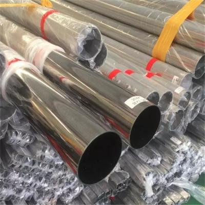 China Decorative Welded Round Stainless Steel Pipe SUS 201 304 316L 0.3-4mm Thickness for sale