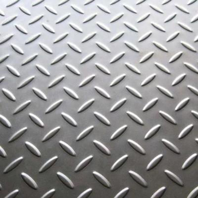 China 316 Stainless Steel Checkered Diamond Plate 0.1-300mm Thickness for Construction Applications for sale