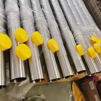 China ASTM A269 Brush Stainless Steel Pipe Tube 304 316 Welded Cold Rolled Mirror Handrail 6m Length for sale
