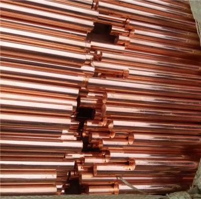 China C11000 99.9% Pure Brass Copper Round Rod Bar 1-200mm Diameter 2500-6000mm Length for sale