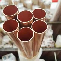 China Seamless Straight Copper Round Pipe Tube T1 T2 Grade - OD 1/2