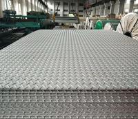 China Embossed Stainless Steel Plate Diamond SS Sheet Anti Slip 10mm Thickness 304 201 for sale