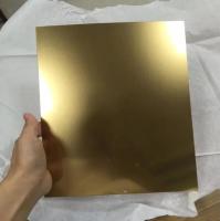 China Champaign Gold Decorative Stainless Steel Sheet Coil 0.1mm for Wall Panel 304 316L for sale