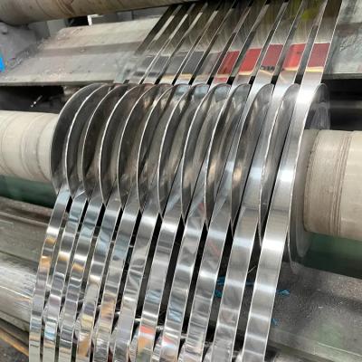 China AISI 304 310S 316L Stainless Steel Strip 2B BA Slit Edge 1219mm Width for Pipe for sale