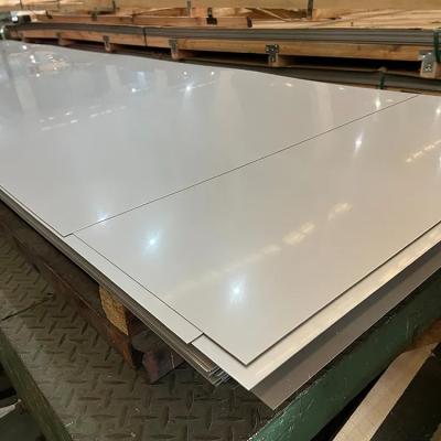 China Brushed Polished 316L Stainless Steel Plate 2B Finish 0.8mm Thick A4 Size for PVC Card Laminator for sale
