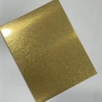 China PVD Color Mirror Stainless Steel Decorative Sheet 304 316 0.3-3.0mm 1000x2000mm for sale