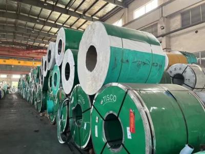 China Color Coated Stainless Steel Coil Strip 0.8mm Thickness 304L 316 316L Grades for sale