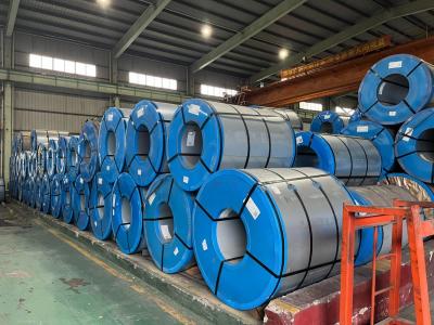China Stainless Steel Strip 321 430 904L 500mm Width PE Film Interleaved Paper Mill Test Coil Cutting Welding Bending for sale