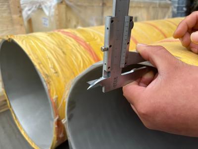China 9mm Thickness 2205 2507 Duplex Stainless Steel Pipe Tube Welding Cutting Services 1 Percent Tolerance for sale