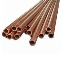 China C10300 C10400 Copper Square Seamless High Purity Copper Round Pipe for Refrigerators for sale