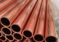 China ASTM C1100 C12200 2mm Seamless Square Rectangular Copper Round Pipe Tube for Water System for sale