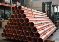 China High Purity Copper Round Pipe 18mm 26mm OD 0.5mm Wall C1100 C1220 Copper Tube for sale