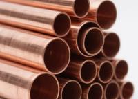 China C11000 Small Diameter Red Copper Round Pipe 4mm-219mm OD for Air Condition Refrigerator for sale