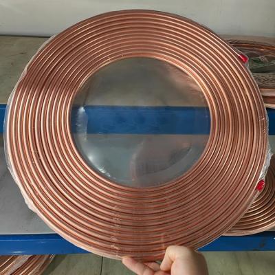 China C10100 ASTM B280 High Purity Copper Round Pipe 4-219mm OD for Refrigeration Water Systems for sale