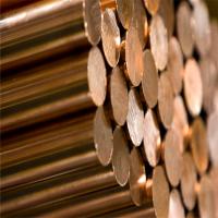 China 6mm to 100mm Copper Round Rod Clad Steel ASTM C1100 Polished Surface 2-6m Length Options for sale