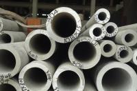 China 10mm JIS Brushed Stainless Steel Pipe 317L 321 100mm OD Hairline Finish Tube for sale