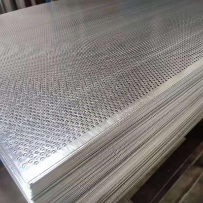 China Stainless Steel Perforated Sheet 304 316 201 0.5-2mm 1220x2440mm Decorative Metal for sale
