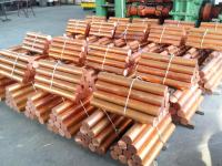 China C11000 Pure Copper Round Rod 6mm 8mm Diameter 99.9% Red Copper Bar Industrial Grade for sale