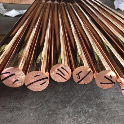 China 8mm Square H90 Copper Solid Rod 1mm-90mm Diameter T2 C1221 C1201 Industrial Grade for sale