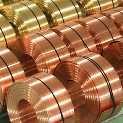China OFC C10200 Oxygen Free Copper Alloy Coil 99.95% Pure 0.01-20mm Thickness 1-2500mm Width for sale