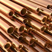 China C11000 Pure Red Copper Alloy Pipe/Tube 10mm OD 0.6mm Wall Thickness ASTM B165 B163 Standards for sale