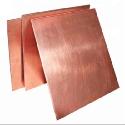 China 0.3mm ASTM Copper Alloy Sheet C17200 C10200 C11000 - 100mm Thickness 2500mm Width Industrial Grade for sale