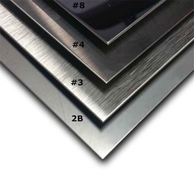China SUS 304 Stainless Steel Sheet Coil 2B BA No1 No4 HL Surface 0.1-300mm Thick for sale