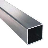 China Hot Rolled 316 Stainless Steel Square Pipe Tube 5mm Hollow 6m Length for sale