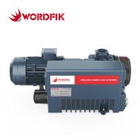 China 1.5kW Single Stage Oil Sealed Vacuum Pump 0.5 mbar Deep Vacuum for Plastic Thermoforming for sale