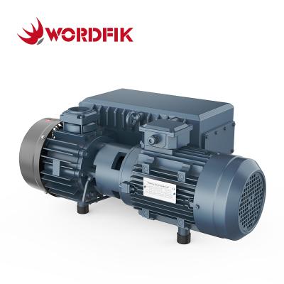 China 0.5mbar Oil Lubricated Rotary Vane Vacuum Pump For Transformer Drying for sale