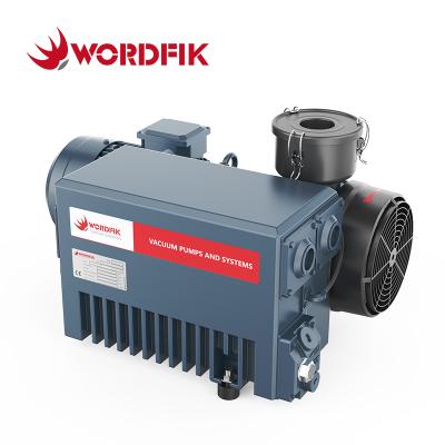 China Industrial Oil Sealed Rotary Vane Vacuum Pump For Rubber Plastics Forming for sale