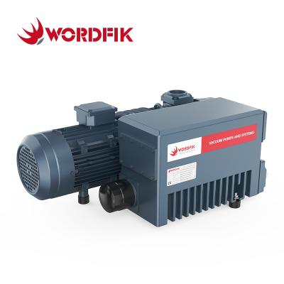 China 3kW 0.5mbar Single Stage Oil Sealed Rotary Vane Vacuum Pumps for Vacuum Forming and Thermoforming for sale