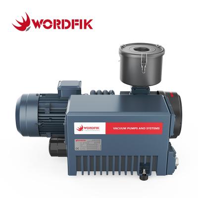 China 0.5mbar 100m³/H Oil Rotary Vane Pump For Food Packaging Machine for sale