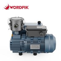 China Compact 0.75KW Single Stage Oil Sealed Rotary Vane Vacuum Pump For Vacuum Sealing Machine for sale