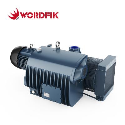 China High Flow 630-760m³/h 0.1mbar Air Cooled Oil Sealed Rotary Vane Vacuum Pump for sale