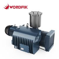 China High Flow Oil Lubricated Rotary Vane Vacuum Pump For Glass Lamination Autoclaves for sale