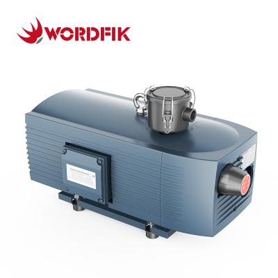 China 150mbar 40m³/h Robotic Arm Material Handling Dry Rotary Vane Vacuum Pumps for sale