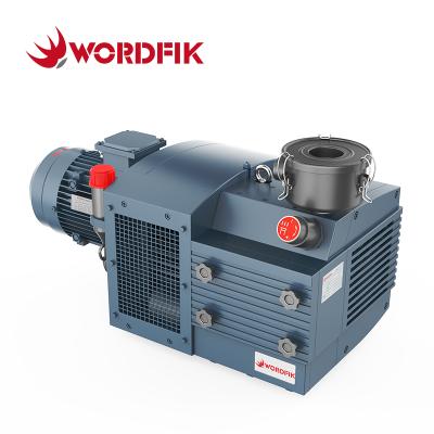 China 80m³/h Oil Free Dry Rotary Vane Vacuum Pumps 150mbar For Industrial Robotic Handling for sale