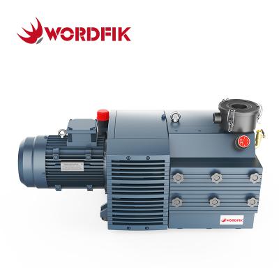China Oil Free Rotary Vane Type Vacuum Pump 100m³/h 120m³/h 3kW 150mbar for sale