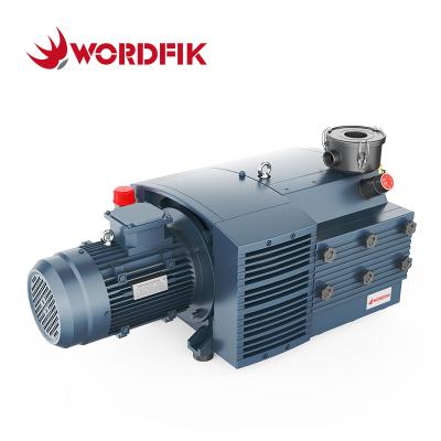 China Compact Dry Rotary Vane Vacuum Pumps 160m³/h 5.5kW 7.5HP 150mbar for sale