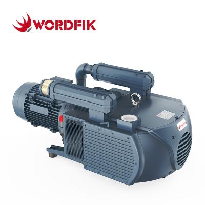 China High Flow Dry Rotary Vane Vacuum Pump For CNC Router Table 400m³/H 480m³/H 350mbar 11kW 15HP for sale